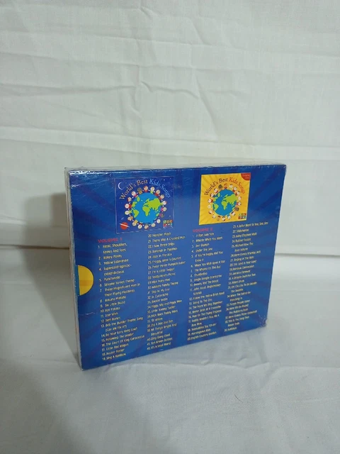 WORLD'S BEST KIDS Songs Volume 1 & 2 CD Set - ABC for Kids - Brand New ...