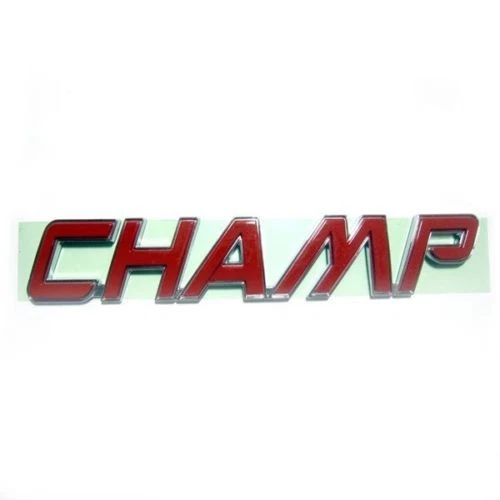 TOYOTA HILUX VIGO CHAMP GENUINE Emblem DECAL RED LOGO 3D CHAMP $28.67 ...