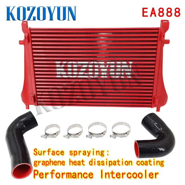 INTERCOOLER KIT FOR VW Golf GTI R MK7 Audi A3 S3 TT TTS MK3 EA888 1.8T ...