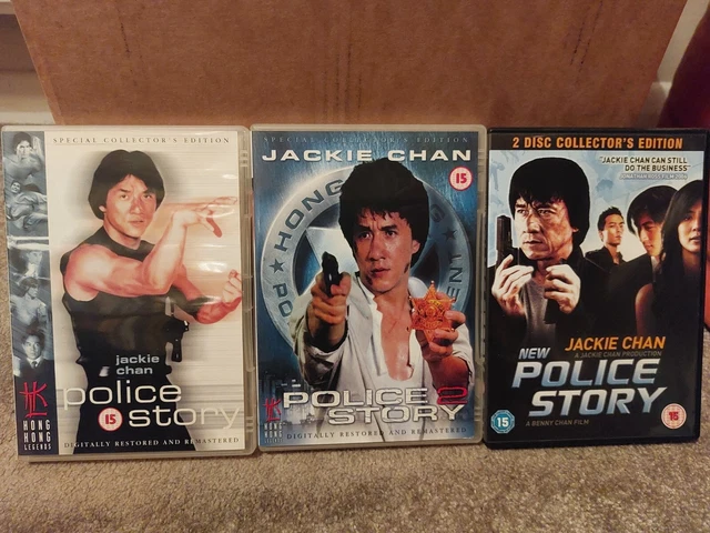 JACKIE CHAN HONG Kong Legends HKL DVDs Police Story Police Story 2 New Police £9.04 - PicClick UK