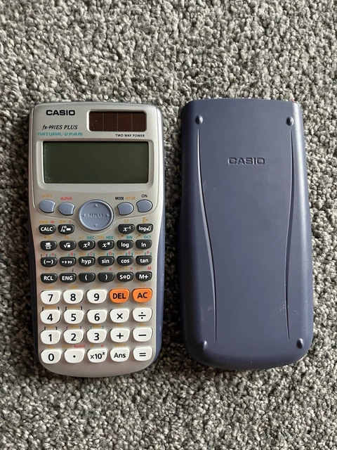 CASIO FX-991ES PLUS natural V.P.A.M. Two Way Power. Excellent Condition ...