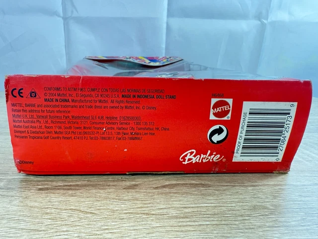 BARBIE DISNEY MICKEY Mouse Doll with Key Chain – Mattel Collectible in ...