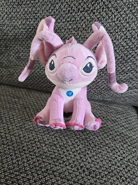 DISNEY CLASSICS TALKING Soft Plush Keyring Lilo & Stitch Pink Angel £4. ...