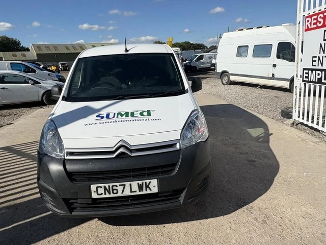 67 PLATE CITROEN Berlingo Partner Enterprise 1.6L Hdi 72k Miles Euro 6 ...