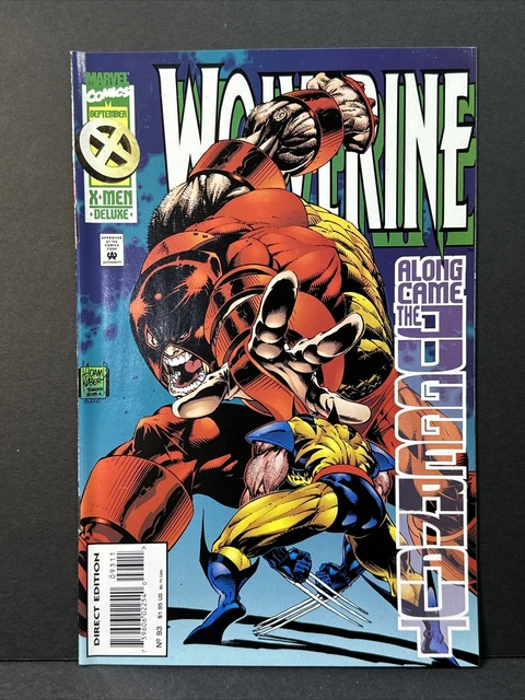 WOLVERINE #93 QUASI nuovo 9.4 Juggernaut Kubert Marvel Comics 1995 EUR ...