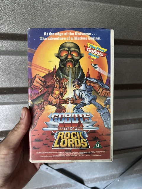 GOBOTS BATTLE OF The Rock Lords VHS Tape Very Rare 80s Cartoon Tape £40 ...