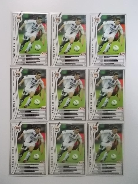 PANINI WCCF KARIM BENZEMA France recrue EUR 77,51 - PicClick FR