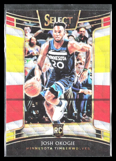 JOSH OKOGIE 2018 Panini Select #97 Tri-Color Prizms Minnesota ...