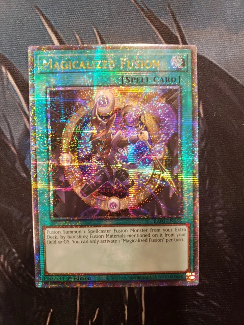 FUSION MAGIQUE (RA01-EN058, Quart de Siècle Rare) YUGIOH NEUF EUR 11,10 - PicClick FR