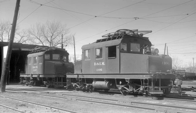 D&IM DENVER & Intermountain Railway locomotive engine No 1106 Old Train ...