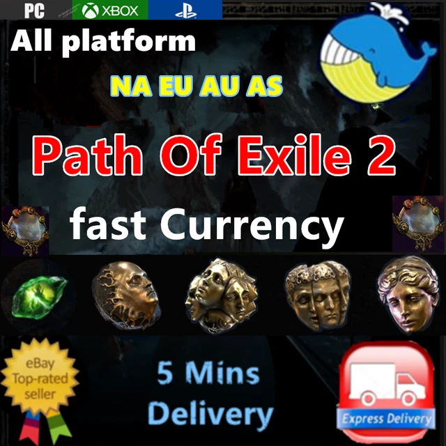 PATH OF EXILE 2 Currency🔥Divine Chaos Exalted Orb🔥Poe 2 Early Access ...