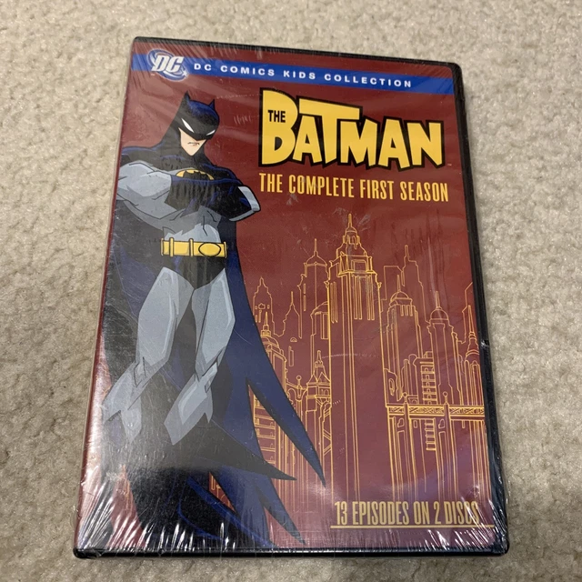 THE BATMAN COMPLETE First Season DVD Set 2 Discs 13 Episodes DC Comics ...