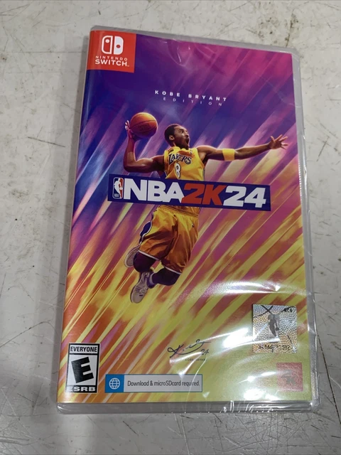 NBA 2K24 2024 Switch Nintendo Kobe Bryant Edition nuovo sigillato ...