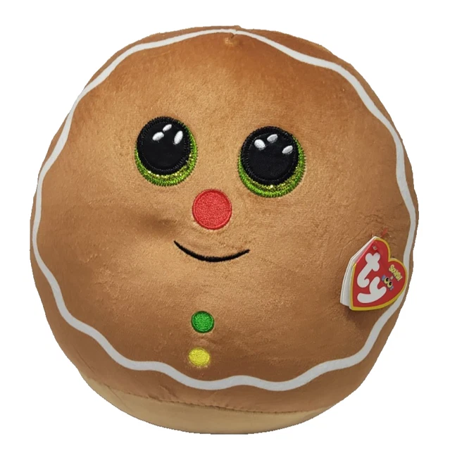 COOKIE THE GINGERBREAD Ty Squish A Boo Cuddly 9"Plush Soft Toy + Tags £ ...