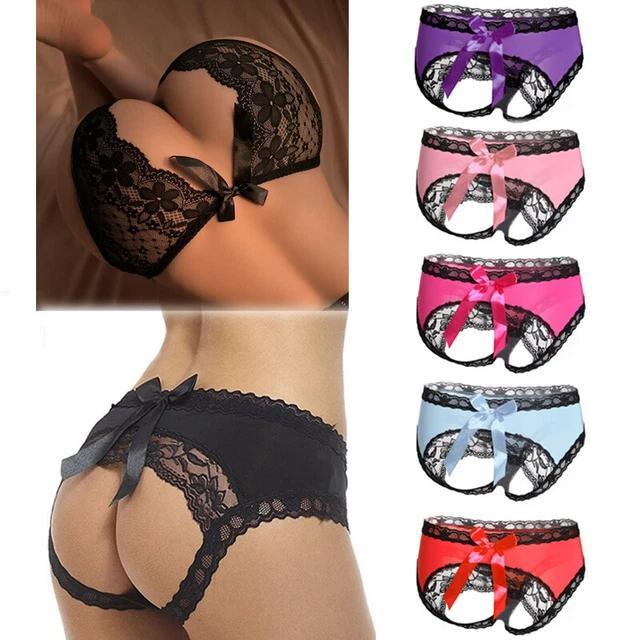 DAMEN SEXY SPITZE Slip Crotchles G-String Tanga Dessous Unterwäsche Hösche ↕ EUR 4,28 - PicClick DE