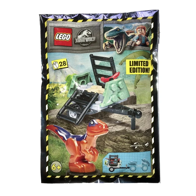 LEGO JURASSIC PARK - Dino Trap with Dinosaur - Item 122222 - New in ...