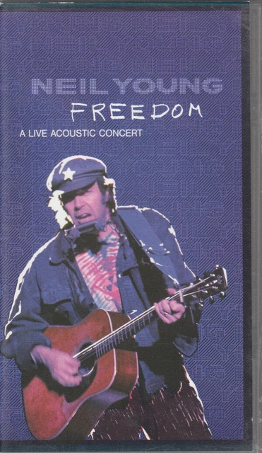 NEIL YOUNG - Freedom - Used VHS - E34z £15.33 - PicClick UK