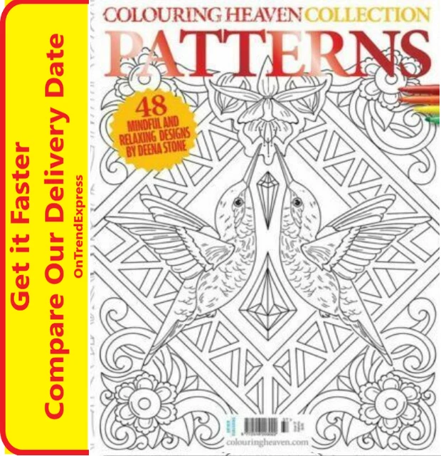 COLOURING HEAVEN COLLECTION Issue 37 Patterns 48 Exclusive Designs $17. ...