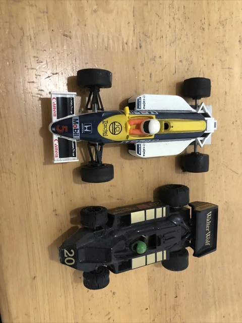 SCALEXTRIC RARE CARS Walter Wolf Racing Car And A Formula 1 Racing Car ...