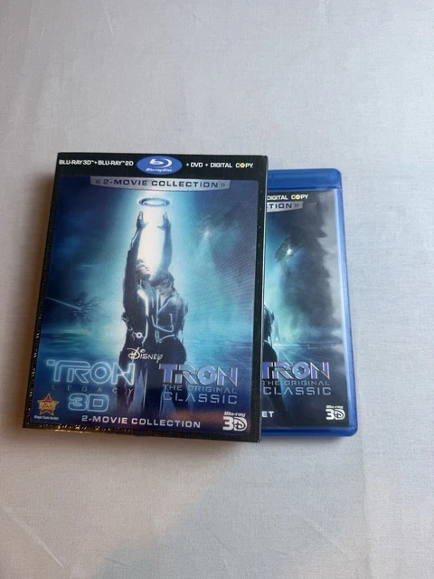 TRON LEGACY ('10) / Tron: The Original ('82), 5-Disc 3D/2D Blu-ray/DVD ...