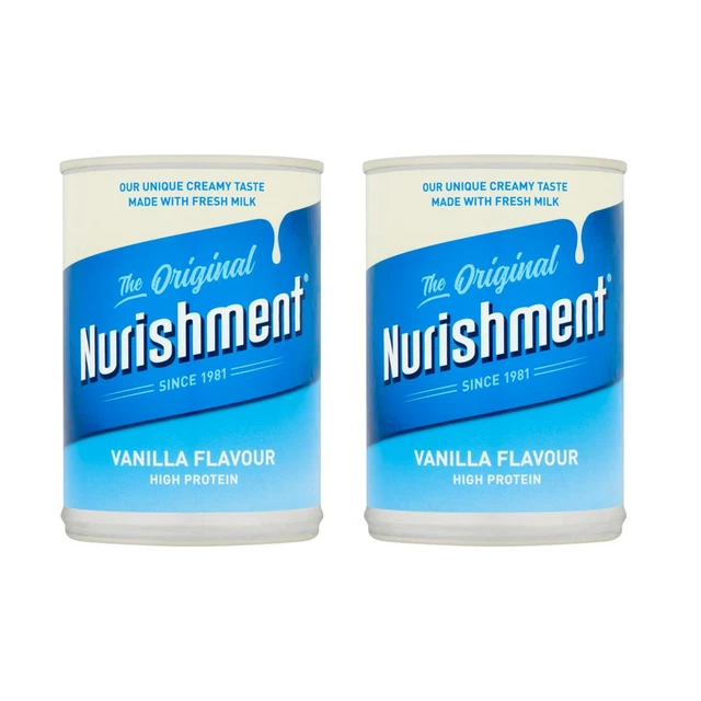 NURISHMENT THE ORIGINAL 400g - Vanilla (Pack of 2) £8.99 - PicClick UK