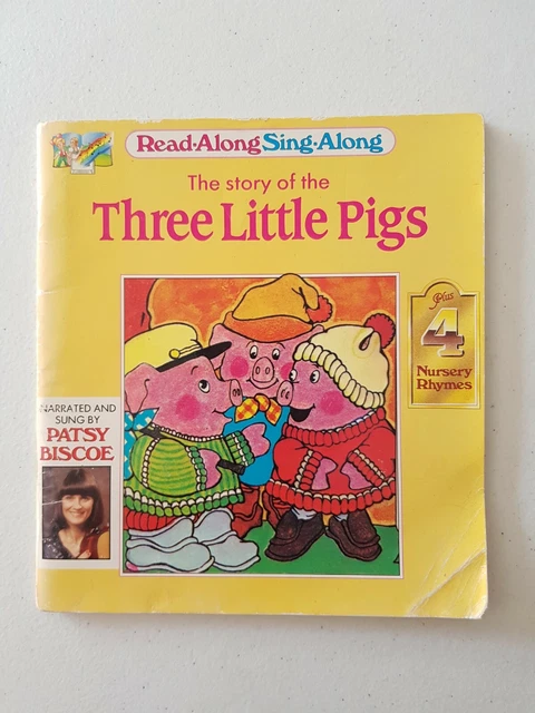 BOOK ONLY - The Story Of The Three Little Pigs Patsy Biscoe Tape Read ...