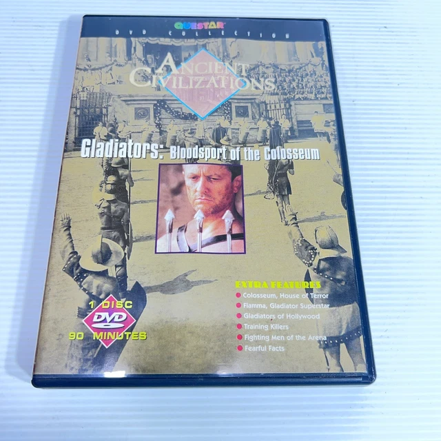 GLADIATORS : BLOODSPORT of the Colosseum DVD Ancient Civilizations ...