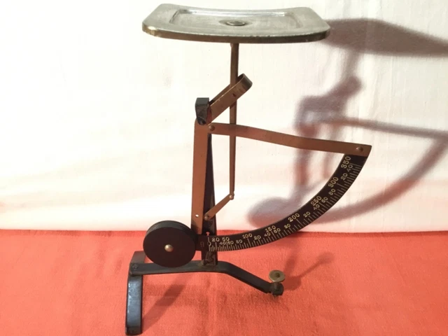 ANTIQUE TRIPOD SCALE Letter Weight Graduated Up to 350gr £24.68 ...