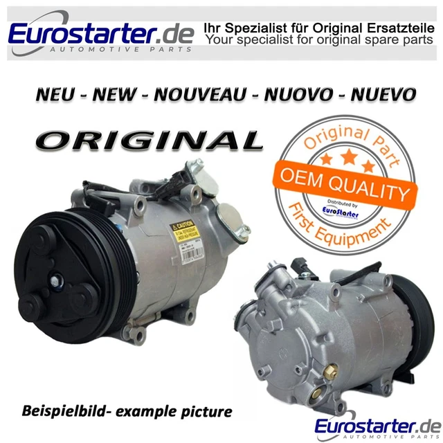 COMPRESSORE CLIMATIZZATORE NUOVO Originale DOOWON 977012E400 per Kia ...