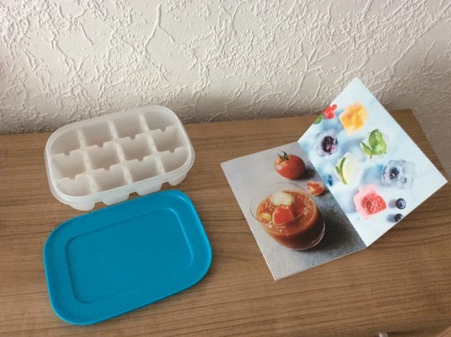 1 CUBE Iglo Tupperware + Depliant Cocktails & Soupes Revisités Neuf EUR ...