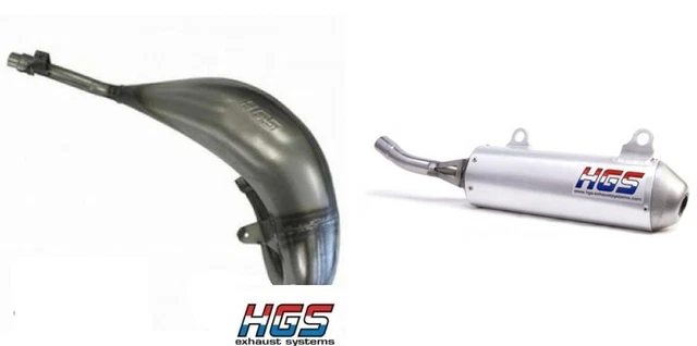 HGS MARMITTA SCARICO Completo Yamaha Yz 85 2019-2023 Exhaust System EUR ...