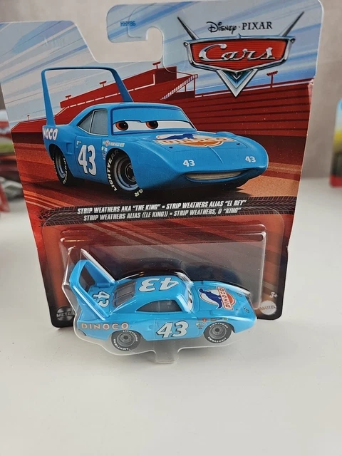DISNEY PIXAR CARS Strip Weather's The King Dinoco New Rare Cars On The ...