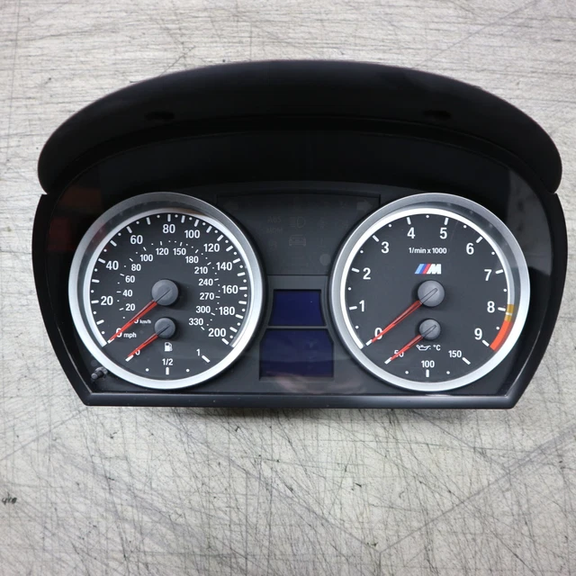 BMW E90 E92 E92 M3 Speedo Instrument Cluster Speedomete Manual r ...