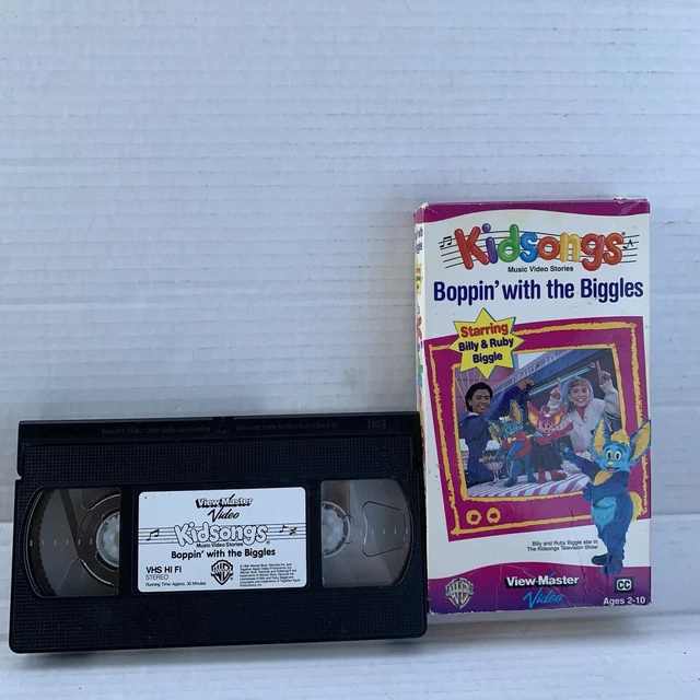 KIDSONGS I CAN bop with the Biggles! VHS HTF TAP Sony Wonder 1995 £9.58 ...