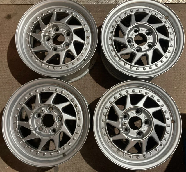 OZ RACING TURBO Alufelgen 7x15 ET33 Mercedes Benz W201 KBA41306 TYP54 ...