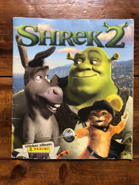 PANINI SHREK 2 Official Sticker Album COMPLETE Rare 2004 £30.00 ...