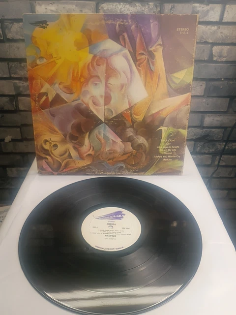TRAPEZE – MEDUSA 1970 Threshold THS 4 LP Vinyl Classic Rock 33RPM 12 ...