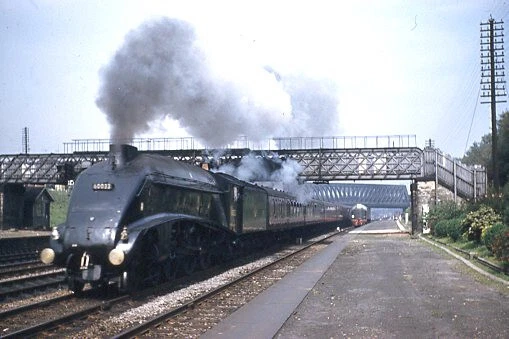 ORIGINAL COLOUR SLIDE of 60033 ER A4 class steam loco £5.91 - PicClick UK