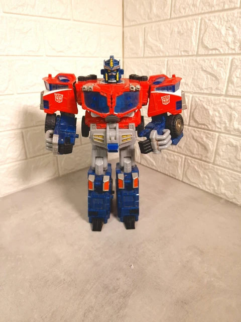 VINTAGE 2004 TRANSFORMERS Cybertron Leader Class Optimus Prime Figure ...