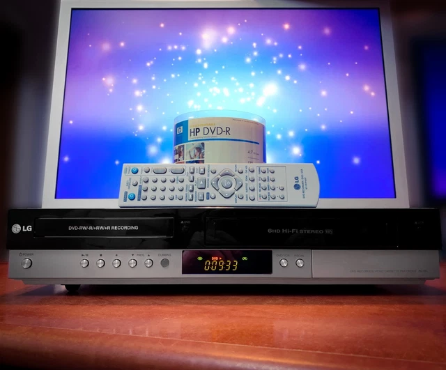 LG RC185 🌈RARE🌈 Vintage Stereo DVD Recorder VCR Combo £999.00 - PicClick UK