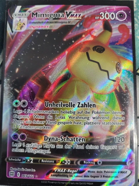 POKEMON KARTE MIMIGMA Vmax 069/172 Strahlende Sterne Near Mint Deutsch EUR 5,98 - PicClick DE