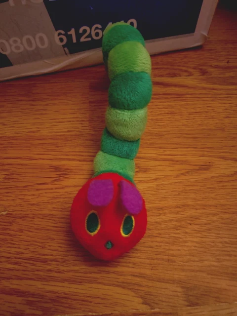 THE VERY HUNGRY Caterpillar Plush Soft Toy Eric Carle. Book Character 8 ...