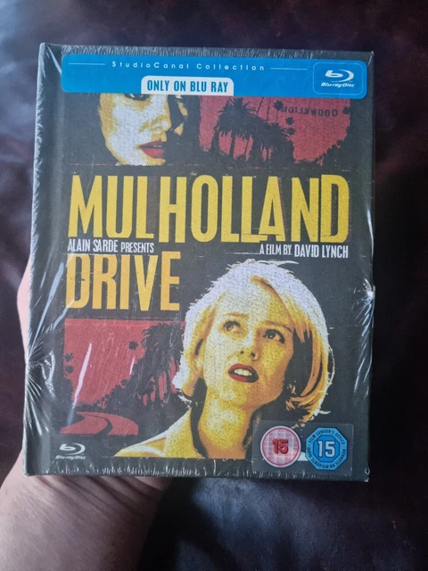 MULHOLLAND DRIVE BLU-RAY rare Region b (StudioCanal digibook) NEW ...