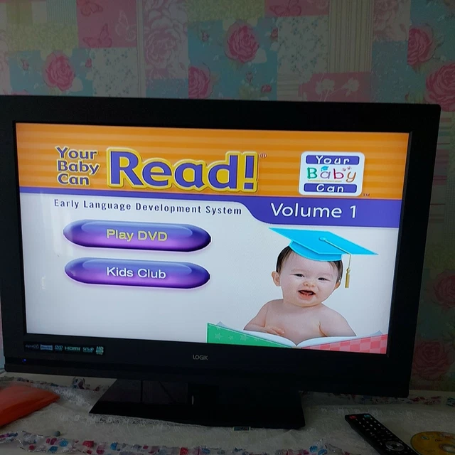 YOUR BABY CAN Read Multisensory Early Language Development 5 DVDs Set £ ...