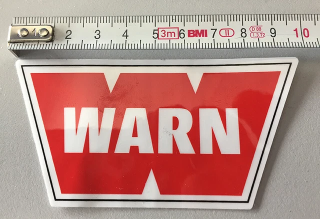 ORIGINAL WARN SEILWINDE Winch Aufkleber Sticker Neu EUR 5,19 - PicClick DE