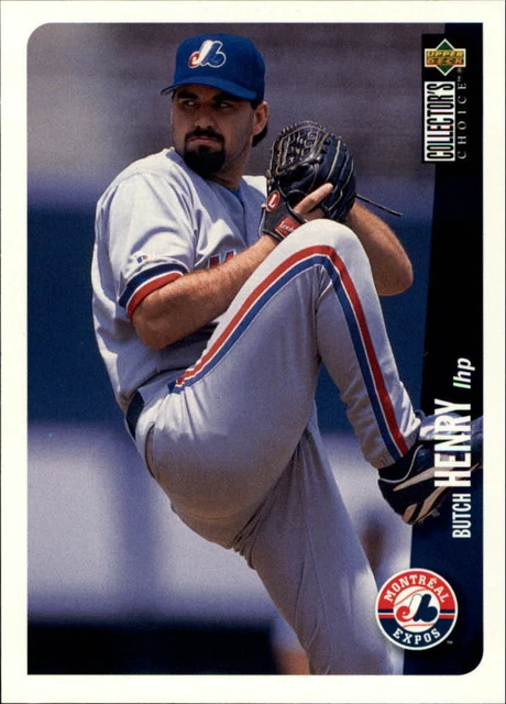 CARTE DE BASEBALL 1996 Collector's Choice Montréal Expos #214 Butch ...