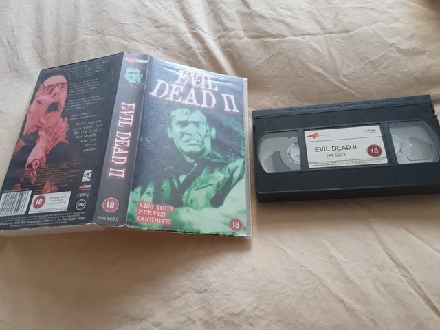 THE EVIL DEAD 2 Original VHS VIDEO CASSETTE TAPE £6.99 - PicClick UK