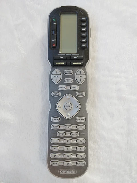 GENESIS UNIVERSAL REMOTE MX-900 Programmable Control (0Z5URCMX900 ...