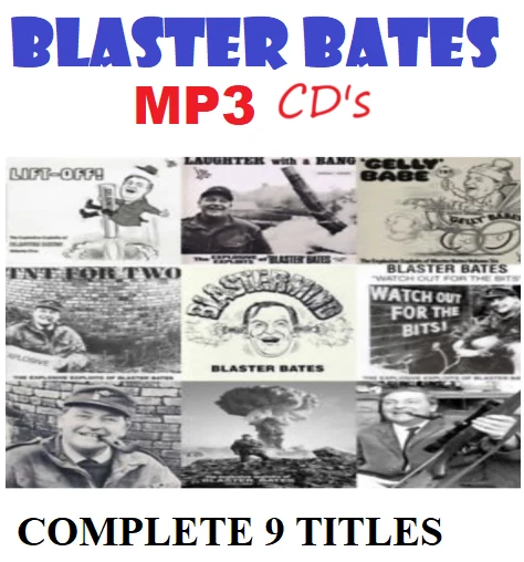 BLASTER BATES COMPLETE 9 Volumes LP Collection Audio MP3 CD EUR 5,67 ...