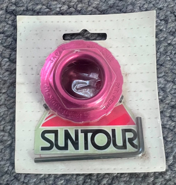 OLD SCHOOL BMX 1980's RED SUNTOUR HEAD LOCK SEALED IN ORIGINAL PACK ...
